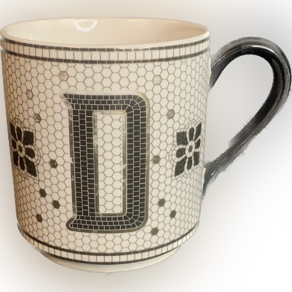 Anthropologie | Dining | Anthropologie Margot Subway Tile D Monogrammed ...